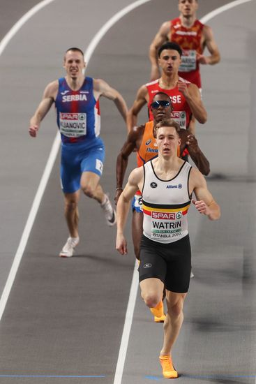 Julien Watrin Belgium Leads Mens 400m Editorial Stock Photo - Stock ...