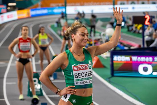 Womens 400m Heats Irelands Sophie Becker Editorial Stock Photo - Stock ...