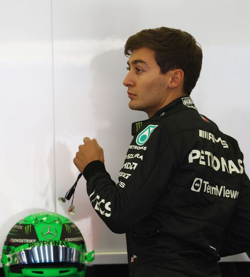 British Formula One Driver George Russell Editorial Stock Photo - Stock ...