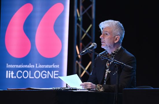 Writer Musician Actor Heinz Strunk Reads Editorial Stock Photo - Stock ...