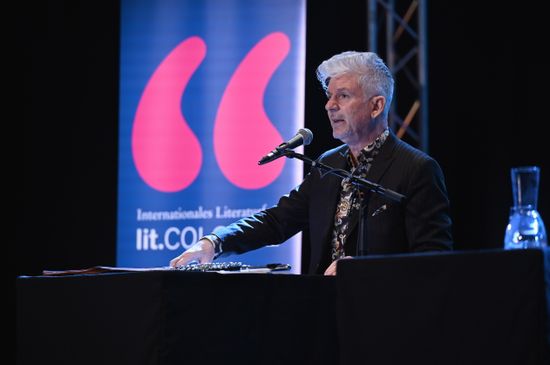 Writer Musician Actor Heinz Strunk Reads Editorial Stock Photo - Stock ...