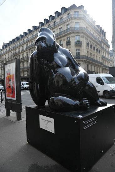 Fragile Colossuses Exhibition By French Sculptor Editorial Stock Photo ...