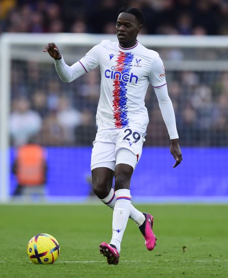 Naouirou Ahamada Crystal Palace During Premier Editorial Stock Photo ...