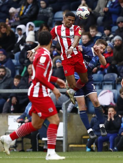 Exeter City Player Demetri Mitchell Wins Editorial Stock Photo - Stock ...