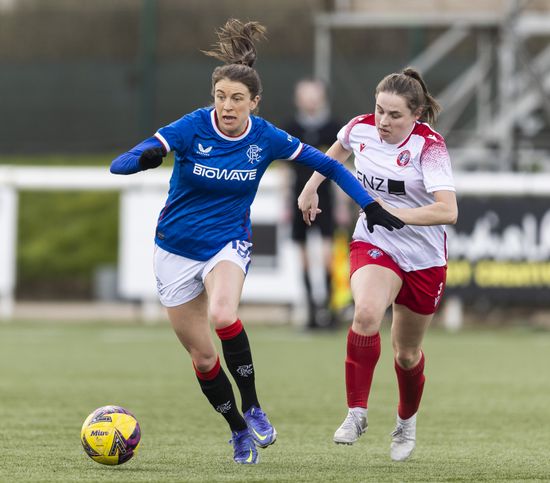 Rangers Womens Forward Lizzie Arnot Action Editorial Stock Photo ...