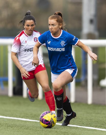 Rangers Womens Midfielder Colette Cavanagh Action Editorial Stock Photo ...