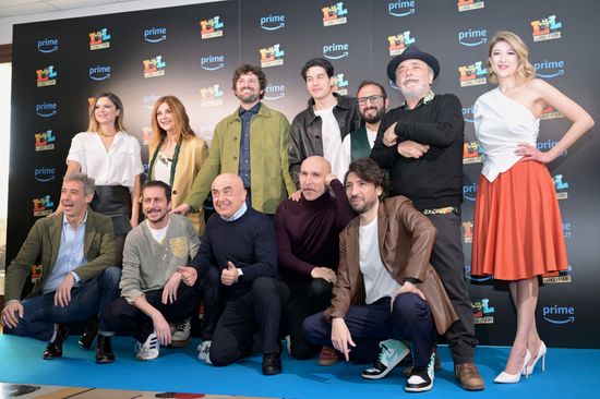 Cast During Presentation Italian Game Show Editorial Stock Photo ...
