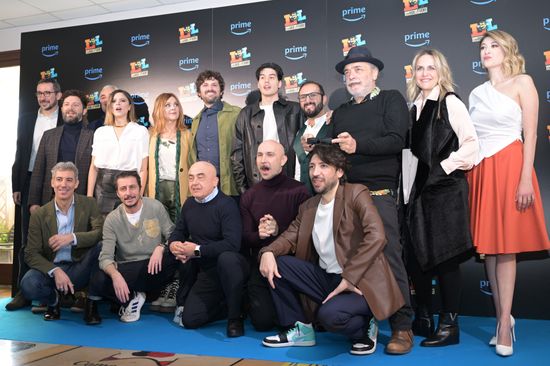 Cast During Presentation Italian Game Show Editorial Stock Photo ...