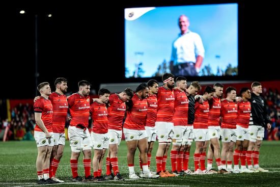 Munster Vs Scarlets Munster Team Stand Editorial Stock Photo - Stock ...