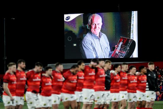 Munster Vs Scarlets Munster Team Stand Editorial Stock Photo - Stock ...