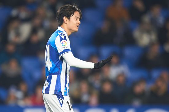 Takefusa Kubo Real Sociedad Editorial Stock Photo - Stock Image ...