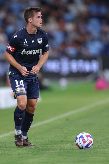 Connor Chapman Melbourne Victory Looks Passing Editorial Stock Photo ...