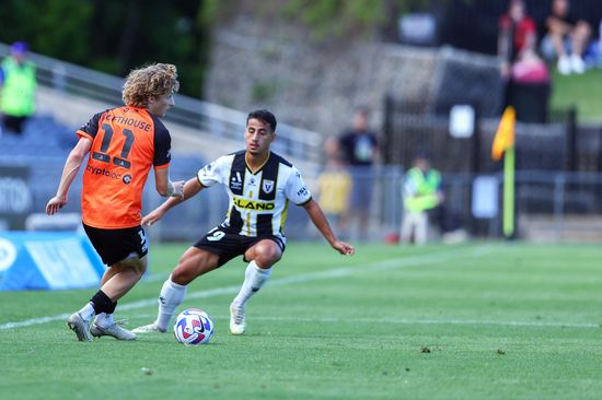 Jez Lofthouse Brisbane Roar Slips Past Editorial Stock Photo - Stock ...