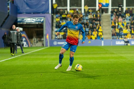 German Valera Fc Andorra Action During Editorial Stock Photo - Stock ...