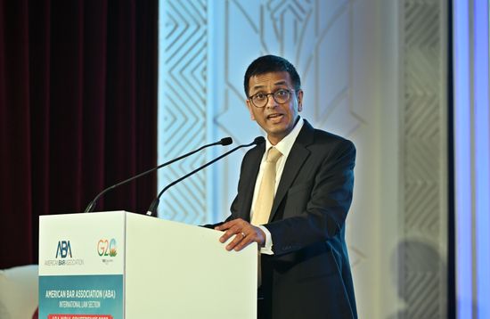Chief Justice India Dhananjaya Y Chandrachud Editorial Stock Photo ...