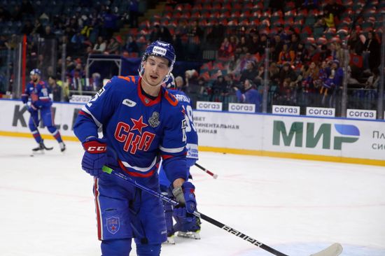 Ska Hockey Club Player Mikhail Vorobyov Editorial Stock Photo - Stock ...