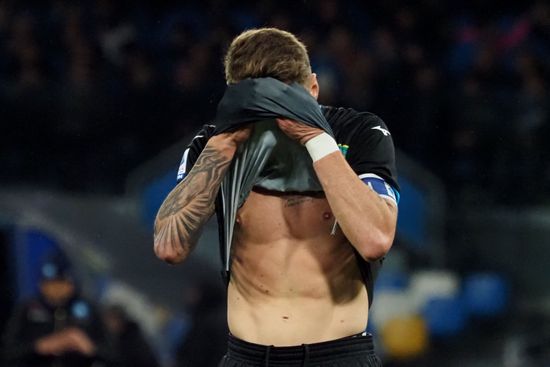 Ciro Immobile Player Lazio During Match Editorial Stock Photo - Stock ...