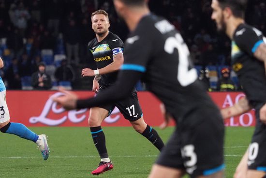 Ciro Immobile Player Lazio During Match Editorial Stock Photo - Stock ...