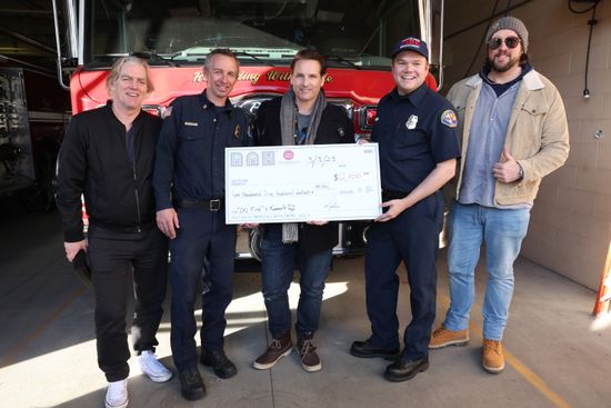 Peter Facinelli Mammoth Lakes Fire Department Editorial Stock Photo ...