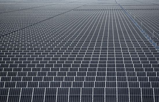 Photovoltaic Panels Kalyon Pv Karapinar Solar Editorial Stock Photo ...