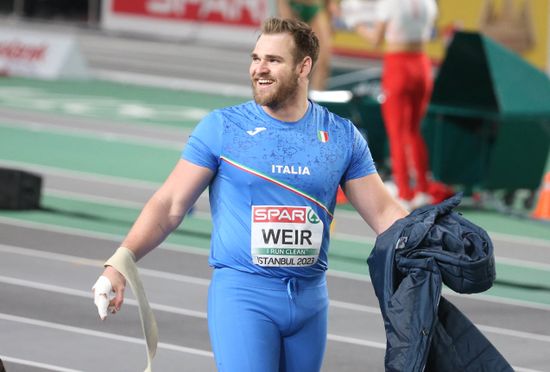 Zane Weir Italy Final Shot Put Editorial Stock Photo - Stock Image ...