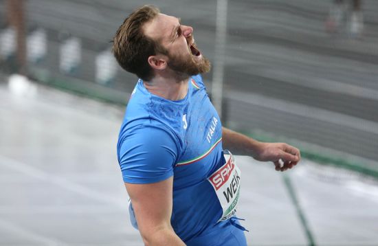 Zane Weir Italy Final Shot Put Editorial Stock Photo - Stock Image ...