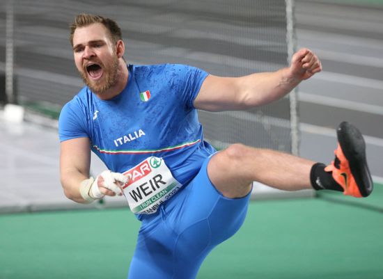 Zane Weir Italy Final Shot Put Editorial Stock Photo - Stock Image ...