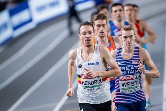 Belgian Robin Hendrix Pictured Action During Editorial Stock Photo ...