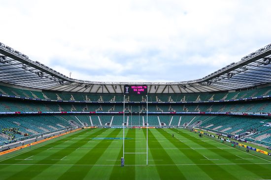 Big Game 14 Branding Inside Twickenham Editorial Stock Photo - Stock ...