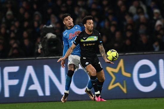 Felipe Anderson Lazio Mathias Olivera Miramontes Editorial Stock Photo ...