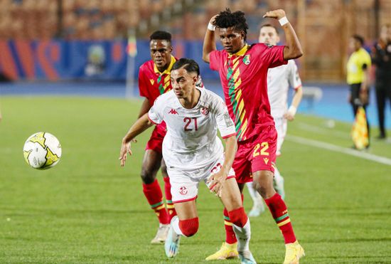 Jibril Othman Front Tunisia Competes During Editorial Stock Photo ...