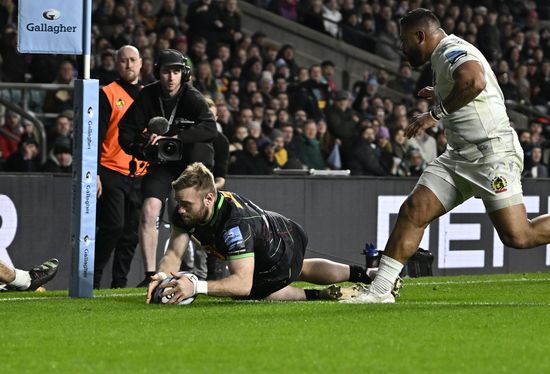 Sam Riley Harlequins Scores Third Harlequins Editorial Stock Photo ...
