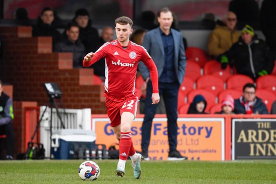 Dan Martin 22 Accrington Stanley On Editorial Stock Photo - Stock Image ...