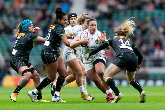 Hope Rogers Exeter Chiefs Action Editorial Stock Photo - Stock Image ...