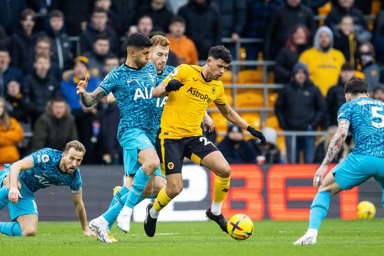 Wolverhampton Wanderers Midfielder Matheus Nunes 27 Editorial Stock ...