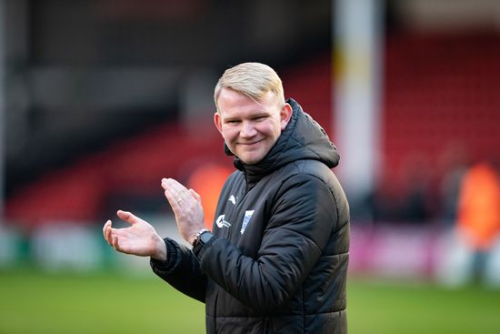 Peter Wild Manager Barrow Applauds Fans Editorial Stock Photo - Stock ...