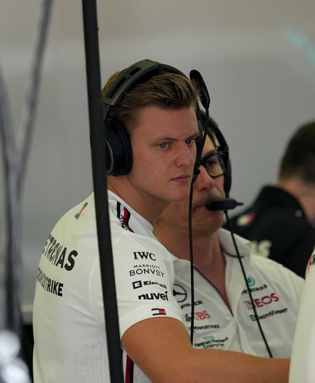 Mercedes Test Driver Mick Schumacher Deu Editorial Stock Photo - Stock ...