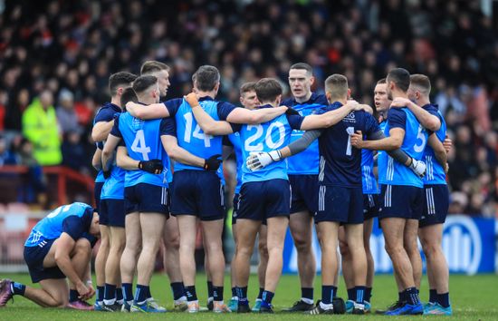 Derry Vs Dublin Dublin Huddle Ahead Editorial Stock Photo - Stock Image ...