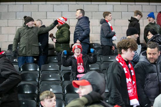 Young Aberdeen Fan Celebrates During Cinch Editorial Stock Photo ...