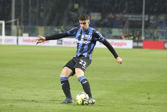 Matteo Ruggeri Atalanta Bc Kick Ball Editorial Stock Photo - Stock ...