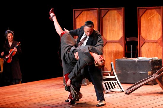 Actors Perform Play Indecente Indecent Guadalajara Editorial Stock ...
