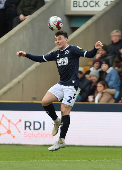 Danny Mcnamara Millwall During Championship Match Editorial Stock Photo ...