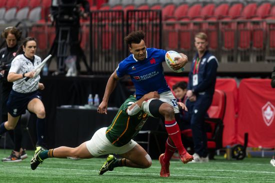 Jordan Sepho Blue Team France 7s Editorial Stock Photo - Stock Image ...