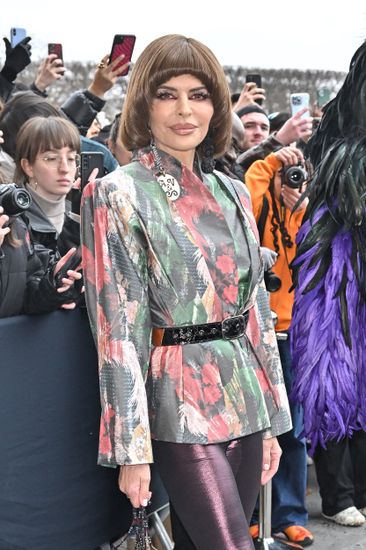 Lisa Renna Arriving Vivienne Westwood Show Editorial Stock Photo ...