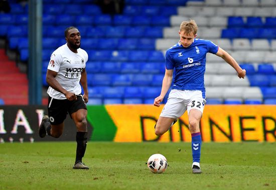 Will Sutton Oldham Athletic Association Football Editorial Stock Photo ...