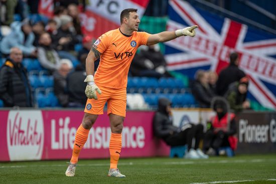 Ben Hinchliffe Stockport County 1 Gk Editorial Stock Photo - Stock ...