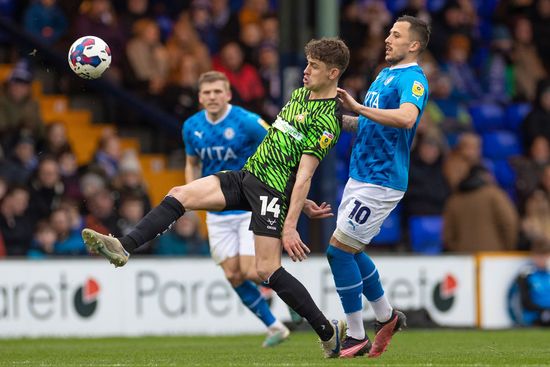 Harrison Biggins 14 Doncaster Rovers Challenged Editorial Stock Photo ...