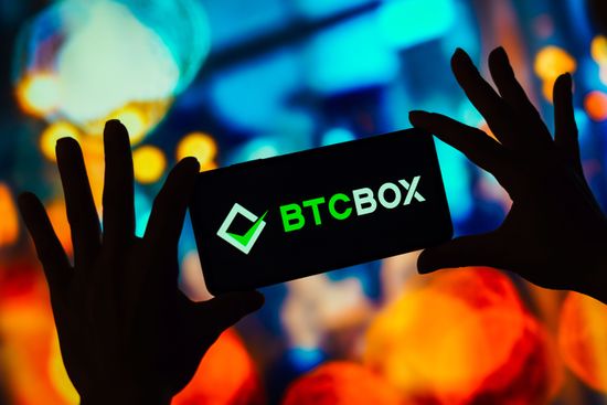 This Photo Illustration Btcbox Logo Seen Editorial Stock Photo - Stock Image | Shutterstock