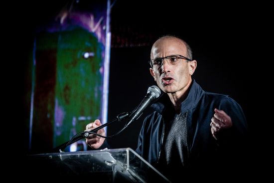 Prof Yuval Noah Harari Speaks During Editorial Stock Photo - Stock ...