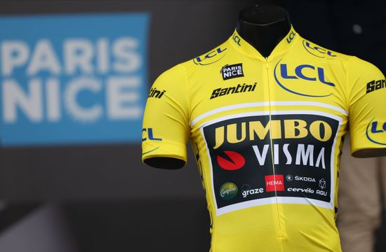 Yellow Leaders Jersey Pictured Start First Editorial Stock Photo ...